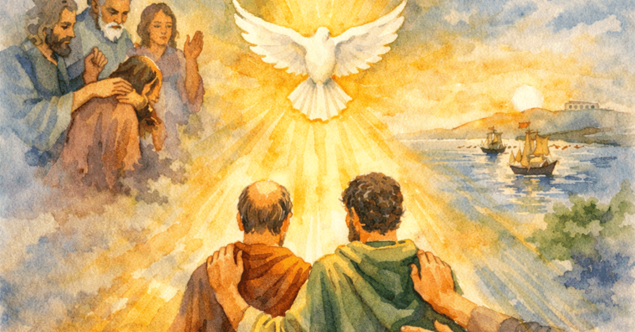 Biblia studere Ⅴ,45、Act13:1-3、派遣｜harimako