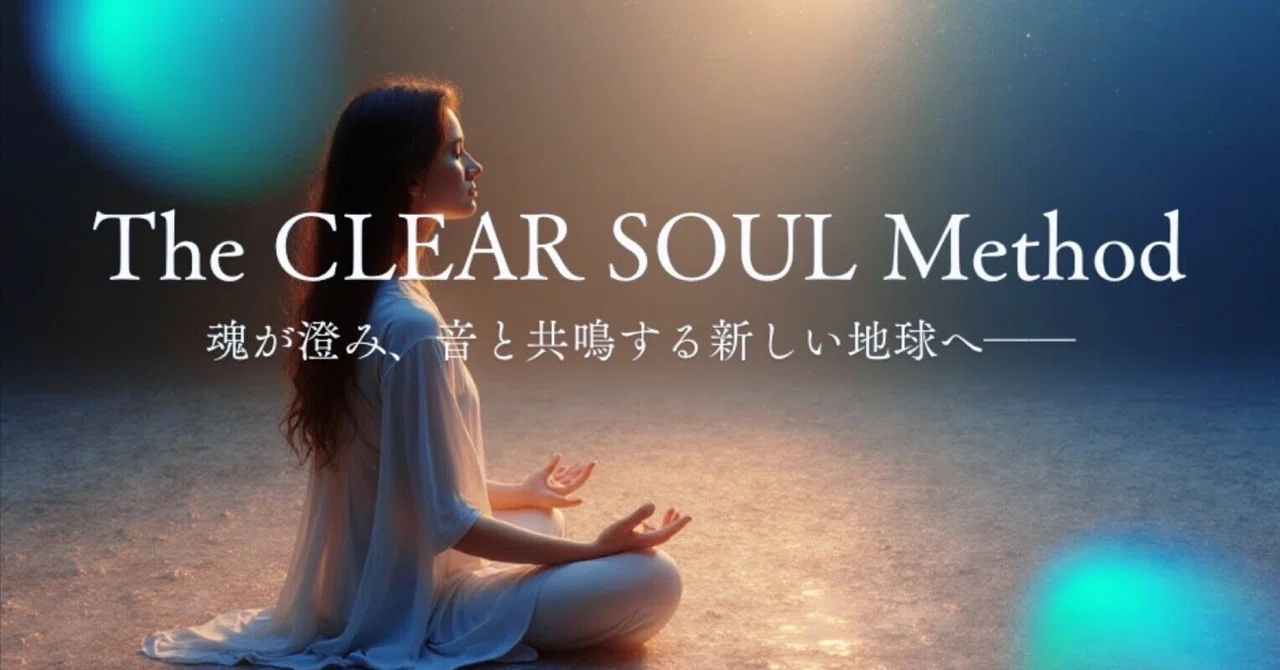 The CLEAR SOUL Method がもたらす「体験」と「変化」｜CLEAR SOULの人