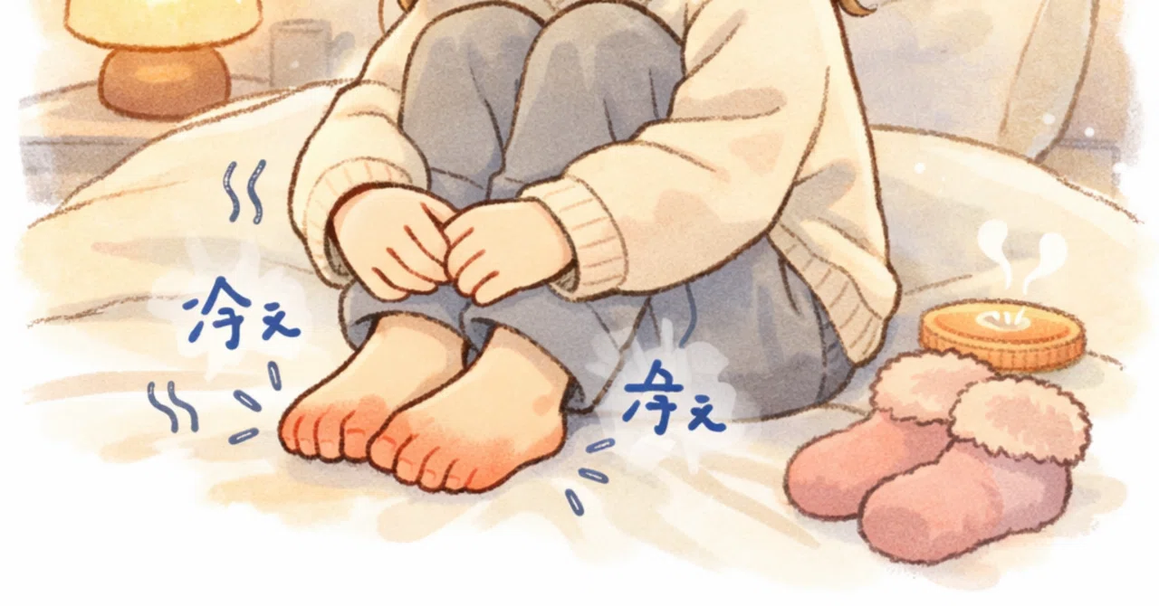 足先の冷えで眠れなかった私が、試してよかったこと｜shalarin☆しゃらりん