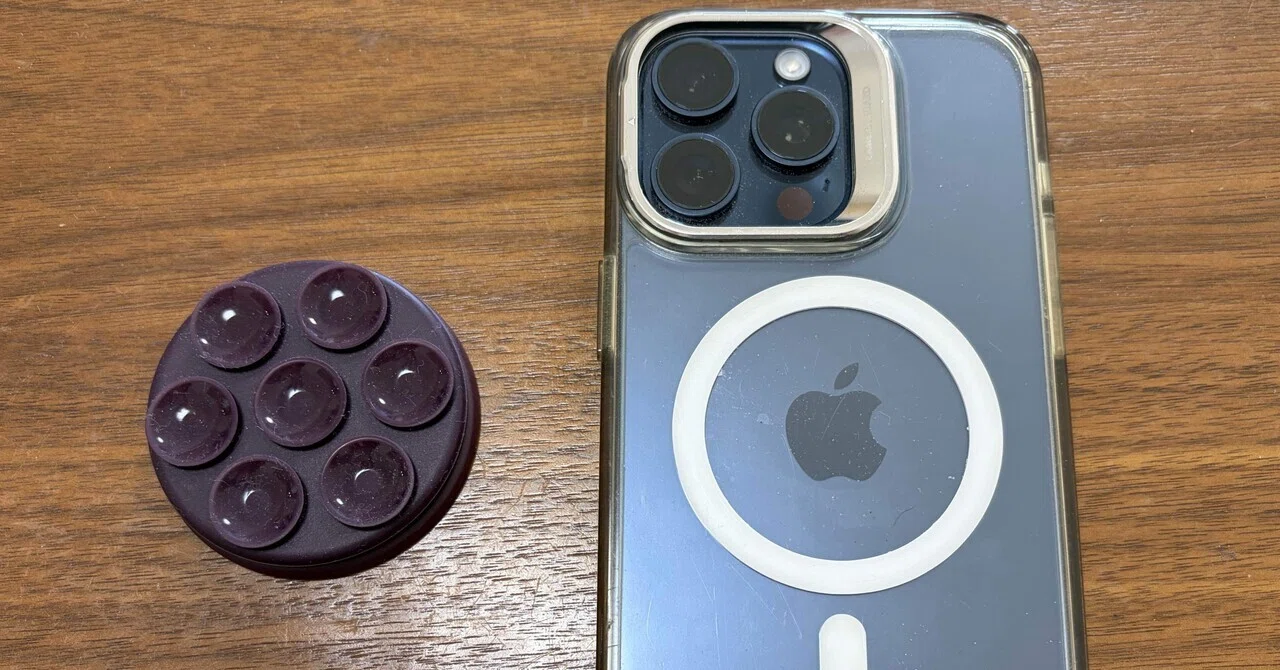 PopSockets Suck-Up Grip ＆ Mount for iPhone（MagSafe対応）を購入した｜あきちゃん（男）
