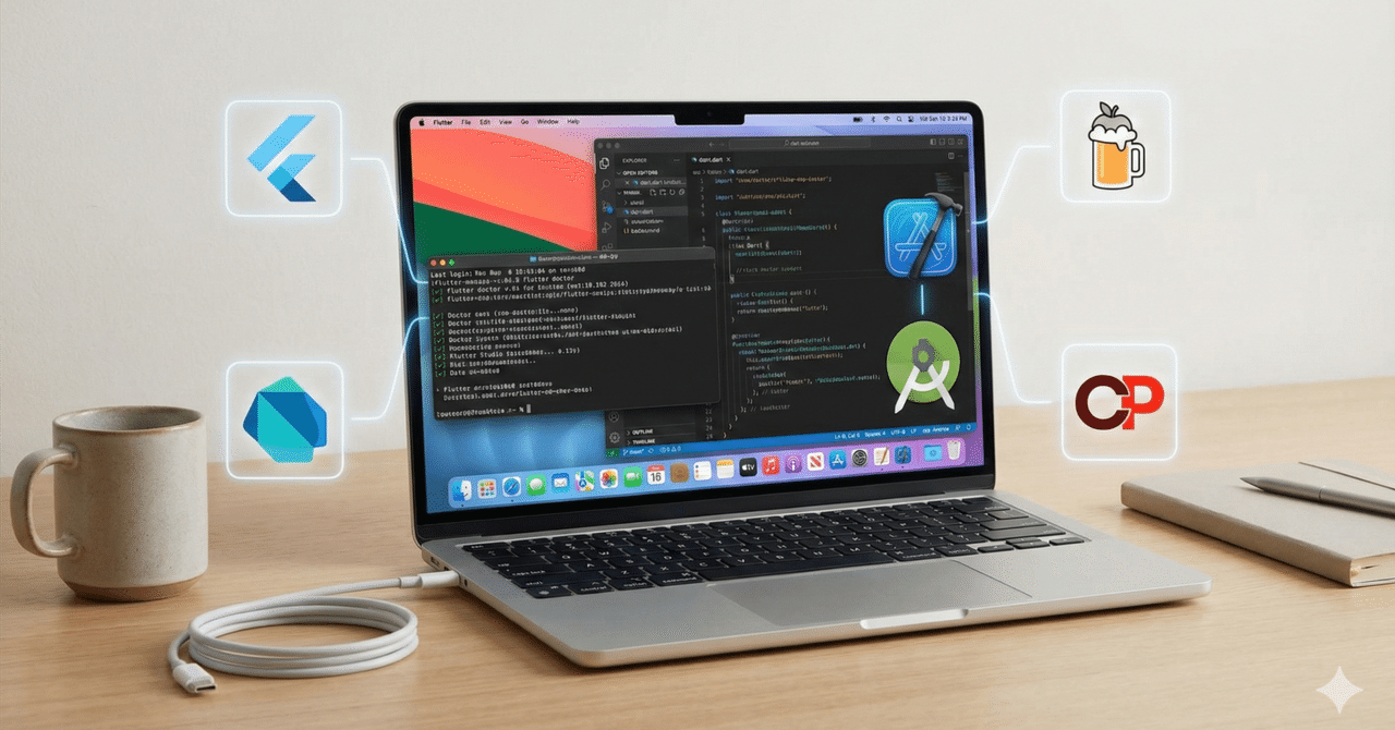 M4 MacBook Air - Flutter開発環境構築手順書【完全版】｜EITO
