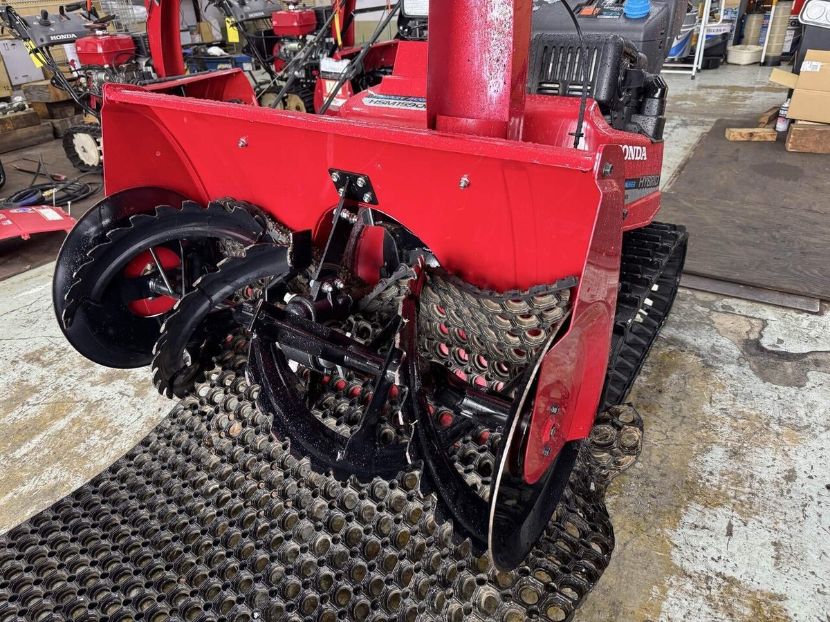 ホンダHSM1590iマット巻き込み修理完了｜kazuo yanagi