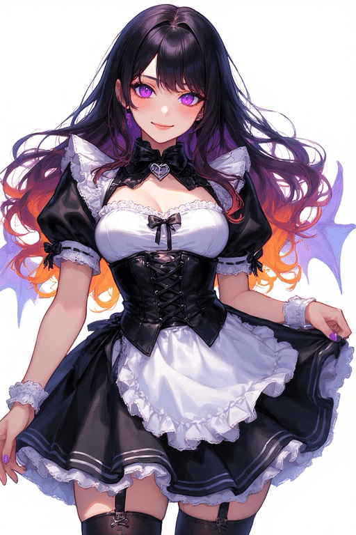 【AIイラスト】紳士のオリキャラひみこ激推し激愛でストリーム🌪️｜AI紳士