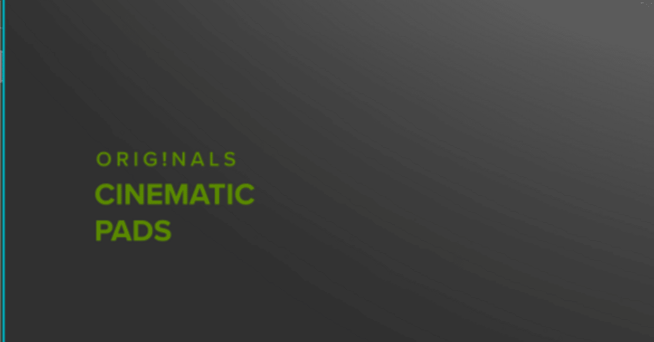 Spitfire Audio - ORIGINALS CINEMATIC PADS｜Aruuu