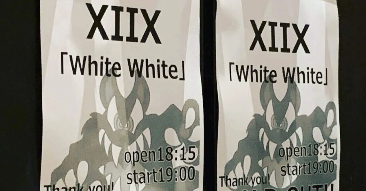Vol.62 ｜XIIX「White White」Live﻿2020.01.30@BIGCAT﻿｜おんがくとたび