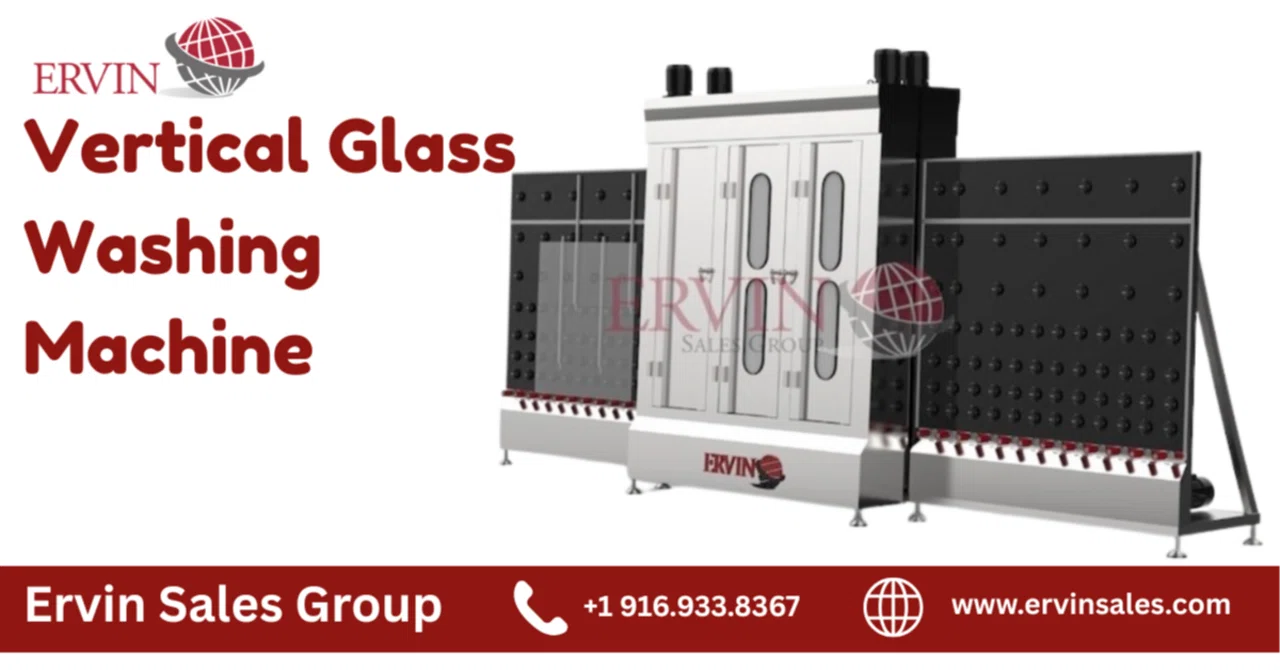 Vertical Glass Washing Machine - Ervin Sales Group USA - Glass ...