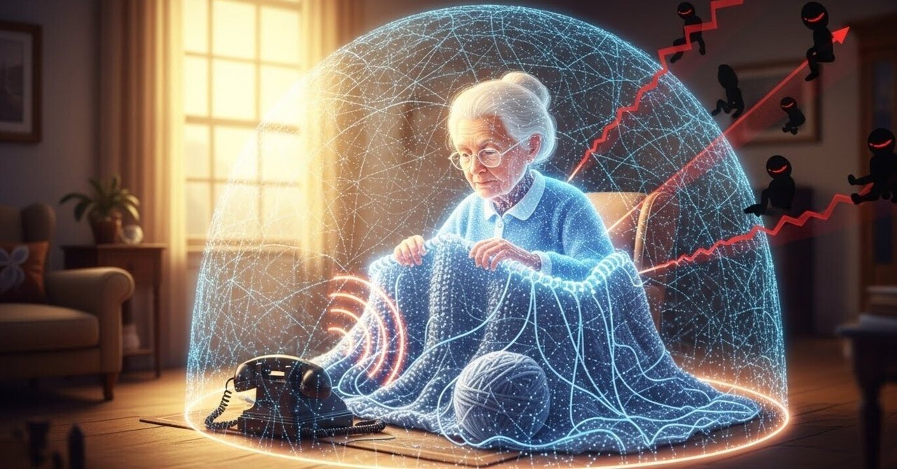 AIが「人間の盾」になる時代。78歳のバーチャルおばあちゃんが示した、テクノロジーの優しい使い道｜すのー*｜AI × 未来社会