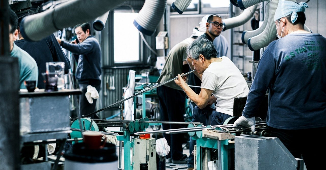 【日本のグラスメーカー探訪】手造り工場の実態（総括）｜KIMOTO GLASS TOKYO 木本硝子｜トリプリング