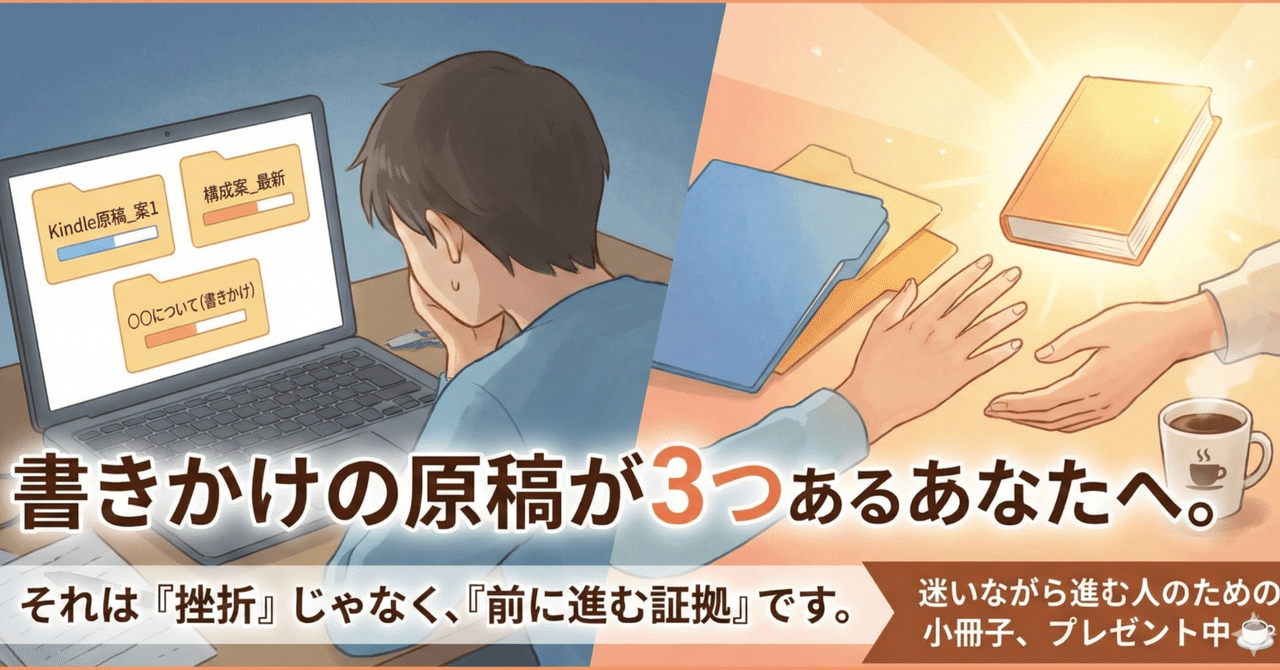 電子書籍、書きかけの原稿が3つあるあなたへ。｜外貨を稼ぐAI DigitalCreator～あまかみこう～