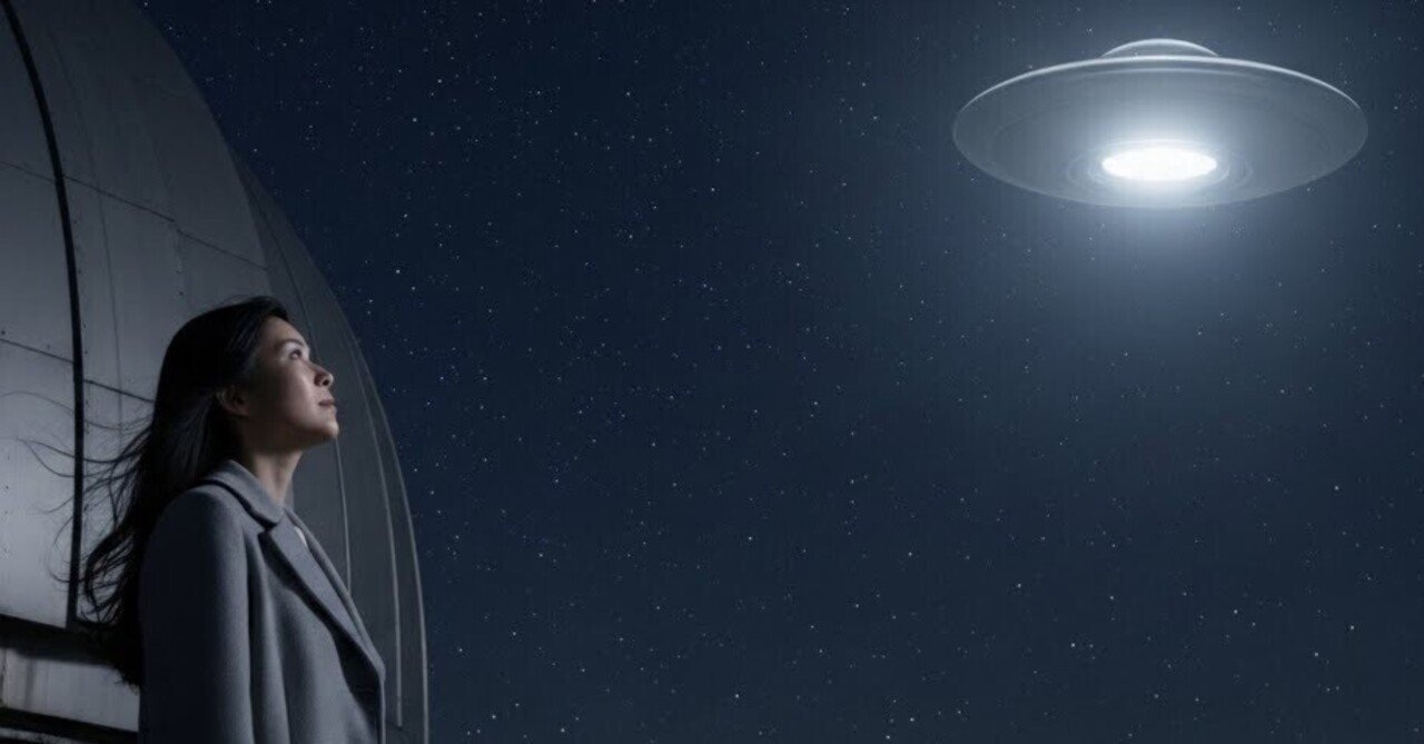 着陸しなかったUFOの管理人 彼女が差し出さなかった宇宙 【ショートショート】｜浅間 有一 / yuichi asama