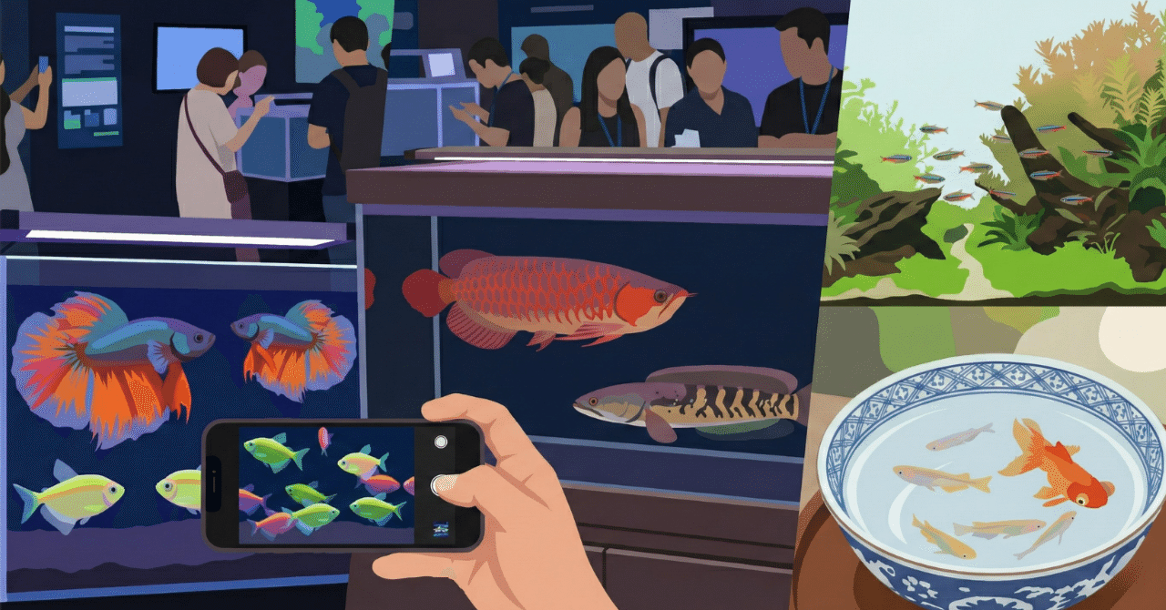 【2025年最新版】世界のアクアリウム市場・品種トレンド徹底解説｜熱帯魚・観賞魚深掘り｜MASUKO｜MAP