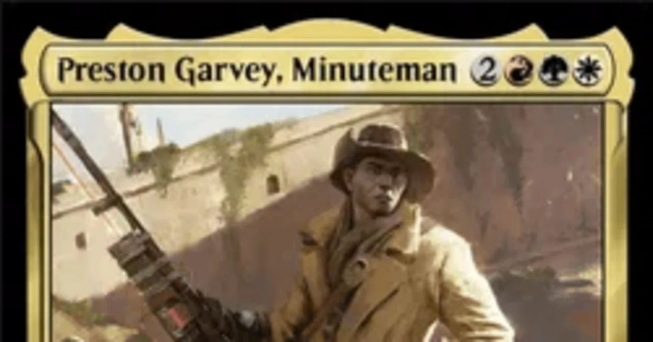 Preston Garvey, Minutemanをブラケット4の入口くらいのデッキにしてみた｜白好きおぢさん