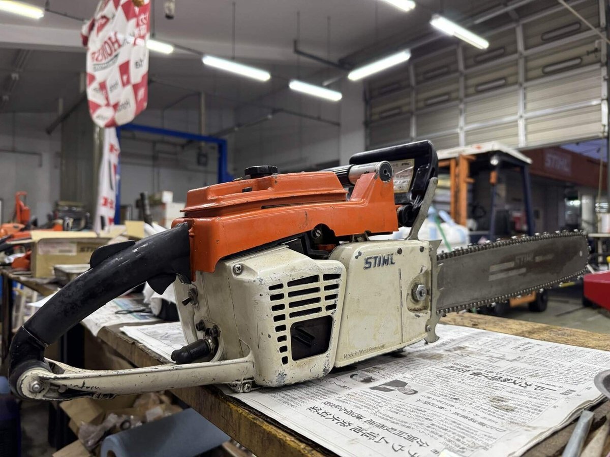 STIHL 041AVキャブレター漏れテスト｜kazuo yanagi