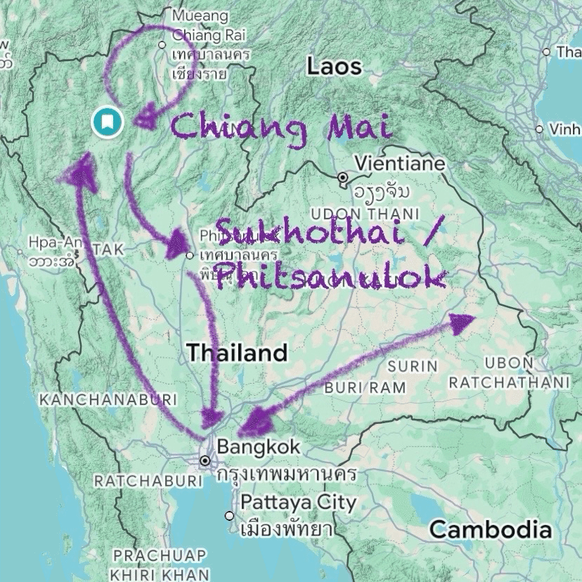 タイ北部の旅 – その0 （タイ、再び）｜Azuki Smith