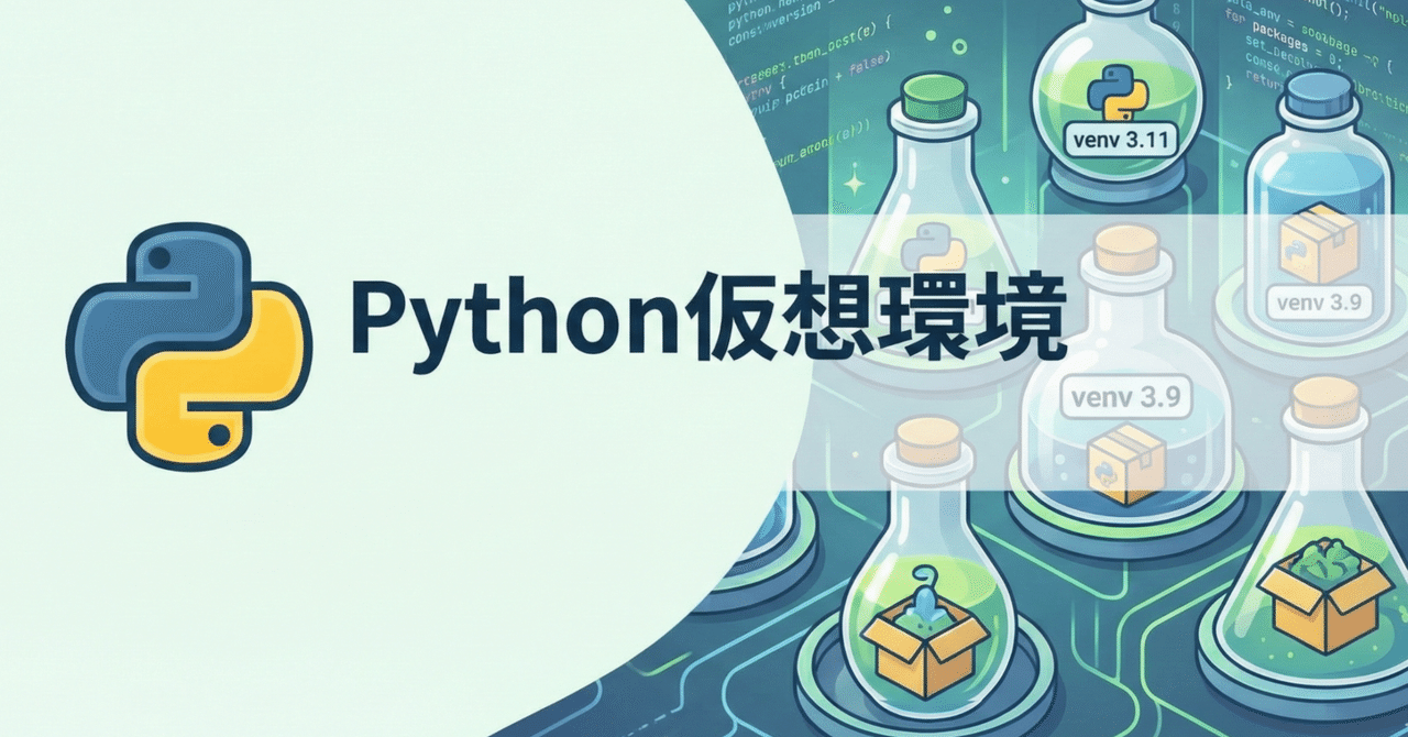 Pythonの環境構築【pip、venv】｜Sassou