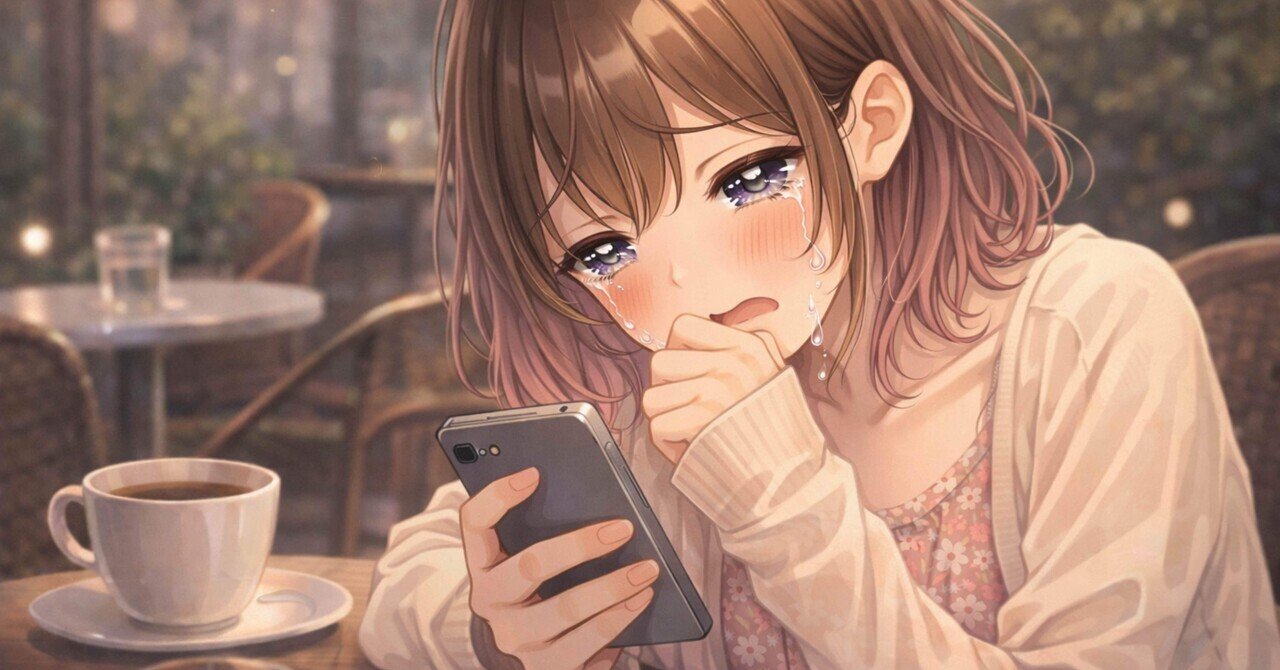 大丈夫なふりが一番つらかった😭｜泣き虫ちゃん