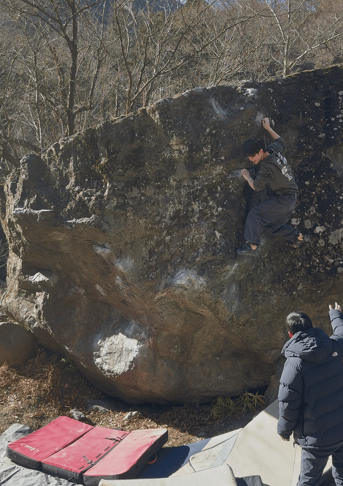 2026年岩初め｜早川ボルダーとパパ活トレ｜りゅうたろ