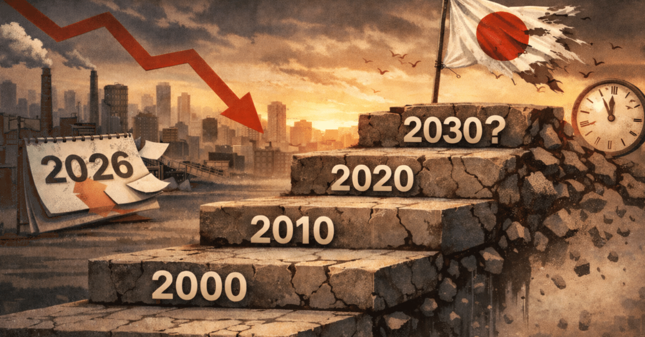 「失われた40年」を迎える二ホン｜SATOSHI