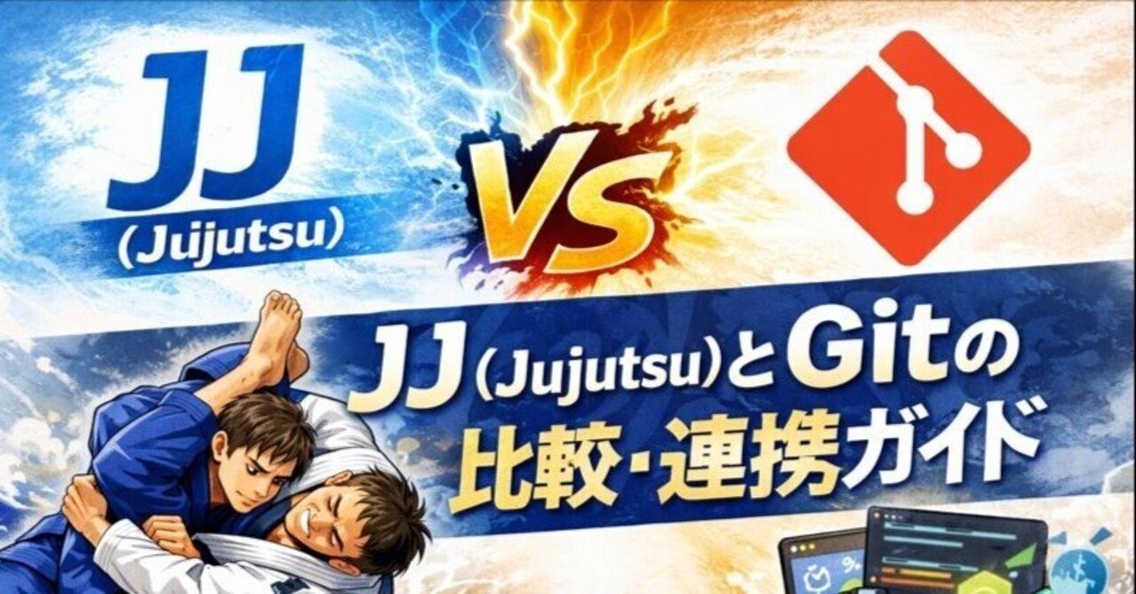 jj (Jujutsu) と Git の比較・連携ガイド｜Imudak