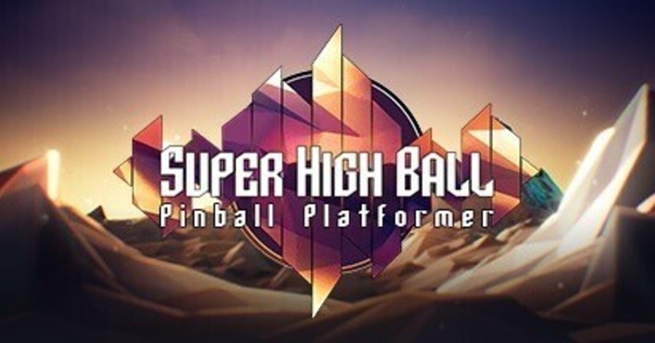 steamウィンターセールで買ったゲーム Super High Ball: Pinball Platformer｜かぁくん