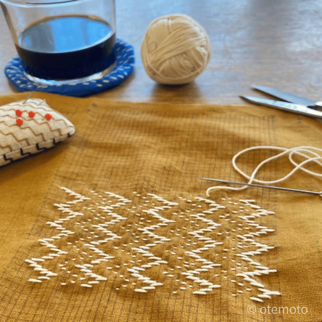 刺し子のすすめ｜otemoto