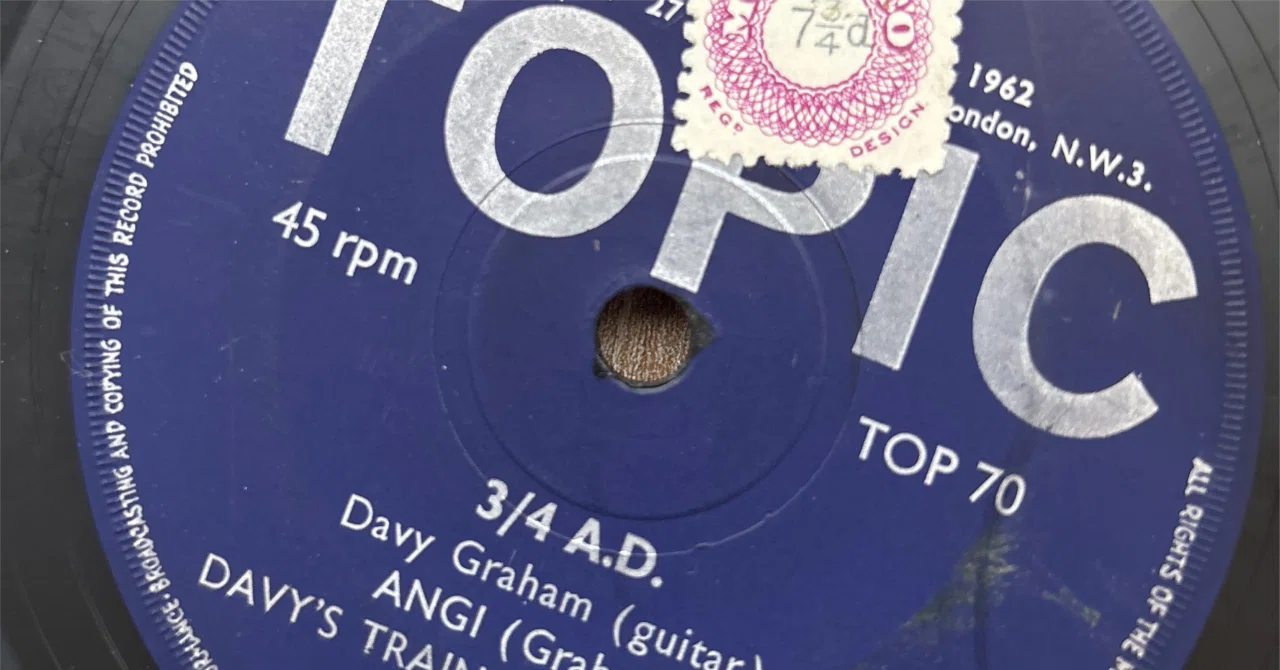 Davy Graham――EP『3/4 A.D.』｜翠亜翔（スアト）