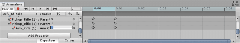 AIM Constraintによる銃の両手持ち覚書｜ボチャマー