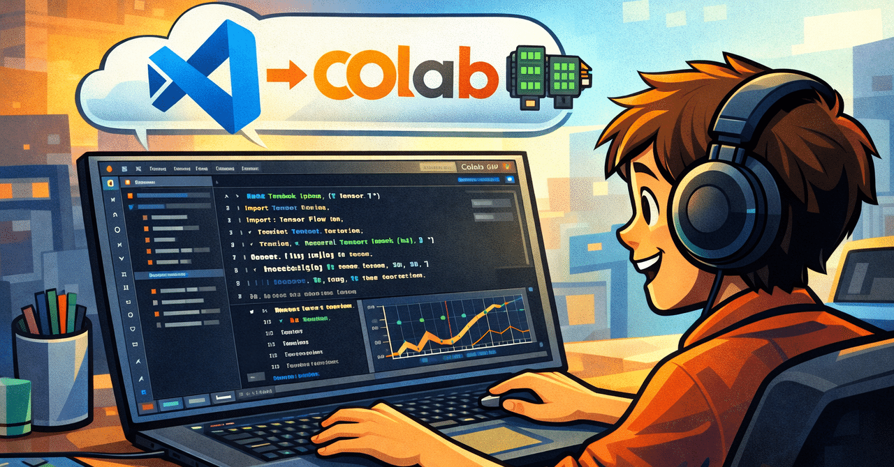 【googleblog】Google Colab が VS Code に対応 — クラウド実行をエディタ内で！｜DailyNews