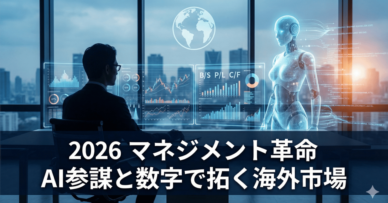 【2026年の抱負】「数字」と「海外」への挑戦、そしてAI参謀と共に進むマネジメント革命｜Zen