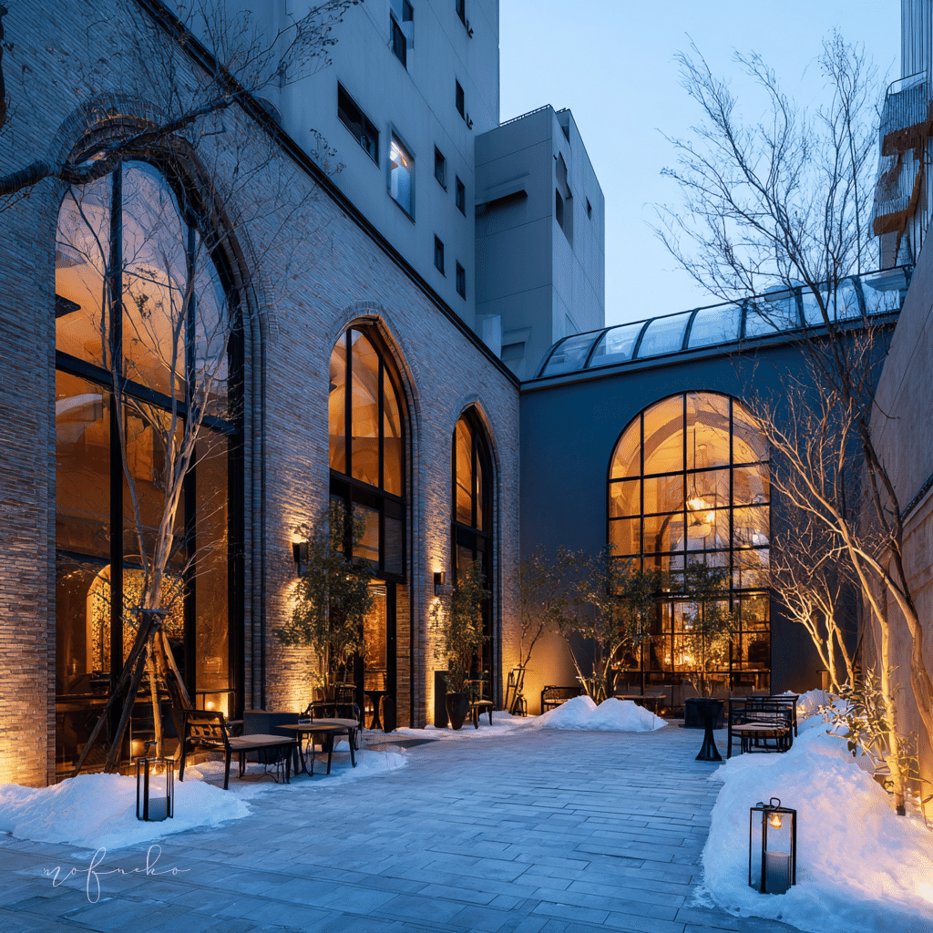 もふねこ美術館｜幻想建築―白の世界｜ Architectural Reveries.｜もふねこ博士