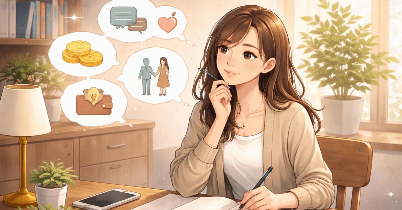 はじめに｜このnoteでは、人間関係とお金を整理します｜かおる｜人間関係とお金を整理するnote
