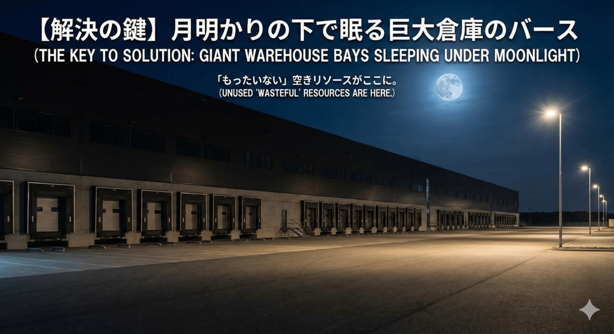 【提言】物流ターミナルのパンクを救うのは「夜間のマルチテナント倉庫」ではないか？｜物流現場ラボ ロジた