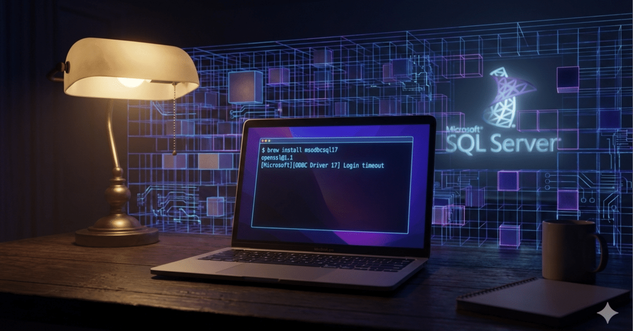 ODBCって何だったんだろう、と思いながらSQL Serverに繋ごうとした話｜AKNO（あくの）