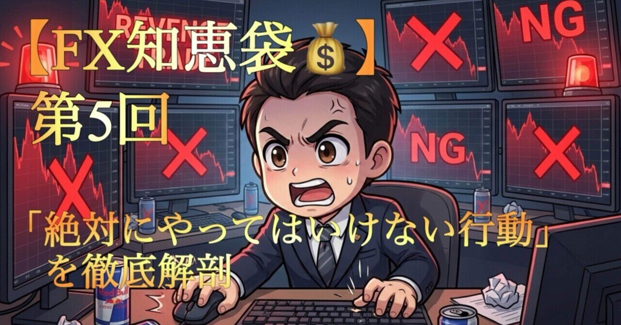 【FX知恵袋💰第5回】負けた後に“絶対にやってはいけない行動”20選｜YRLIFEDESIGN YOSHI