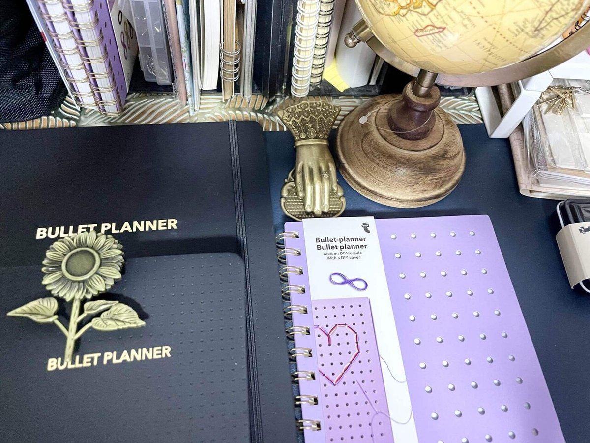 格安バレットジャーナル用ノート🗒️Bullet Planner by🐯Flying Tiger｜Ámbar