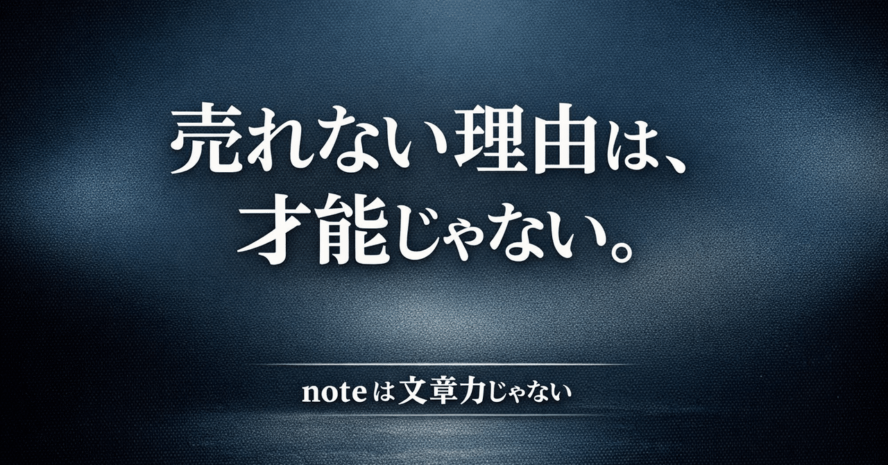 noteは文章力じゃない。売れるかどうかは「コミュニケーションの濃度」で決まる｜つむぎ