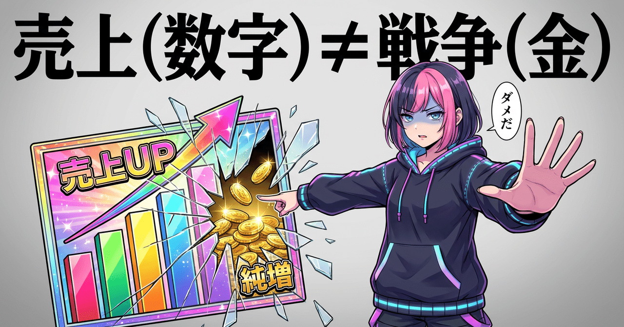 「売れた」で満足するな。マーケティングで勝つとは「純増」と「城」を築くことだ。｜The Glitch Lab