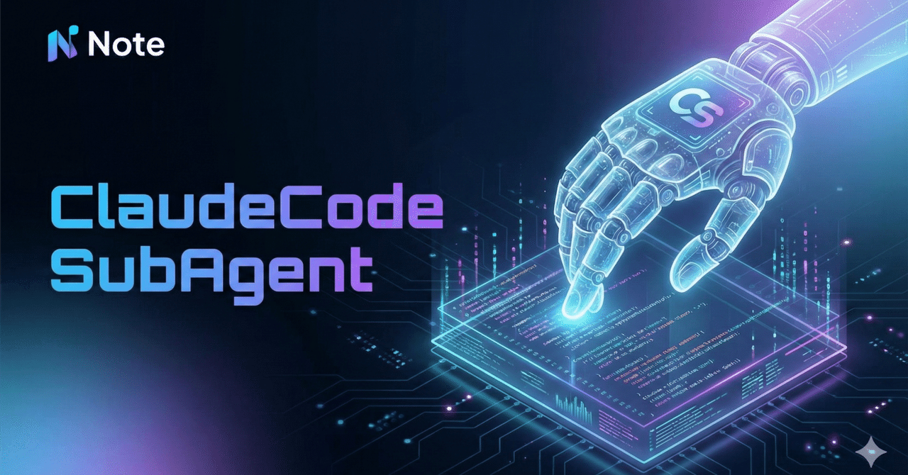 Claude Code SubAgent入門：AIに「専門家チーム」を作らせる新機能｜陽奈@AI開発