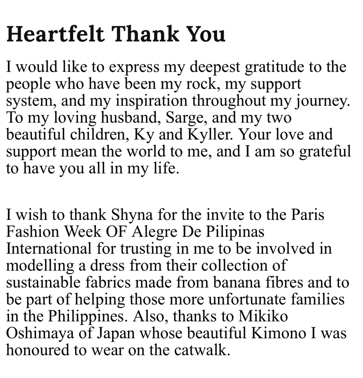 Vol.47“日本の布”で Runway へ — OSHIMAYAの記録。｜Mikiko｜Kimono & Fashion