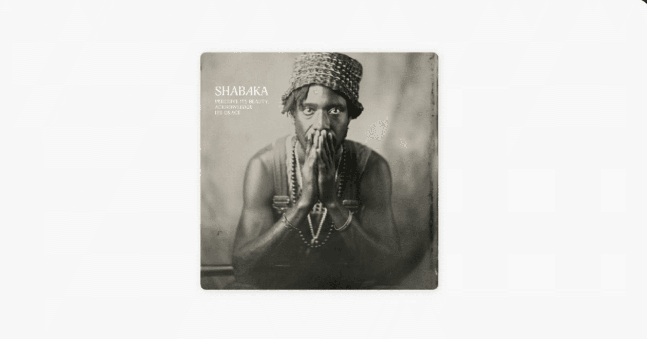 SHABAKA -Perceive Its Beauty, Acknowledge Its Grace-｜めがねおじ3