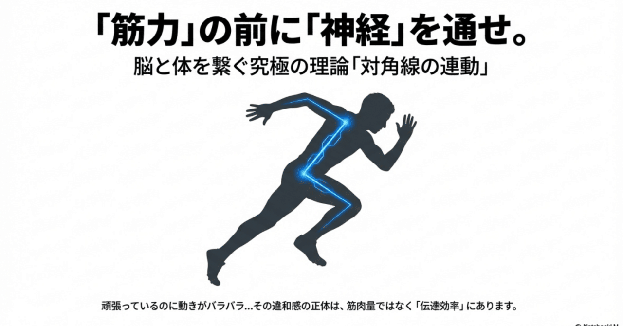 「一生懸命」を「効率的」に変える。肩と股関節の『ボール＆ソケット』が神経を呼び覚ます。｜石川貴之