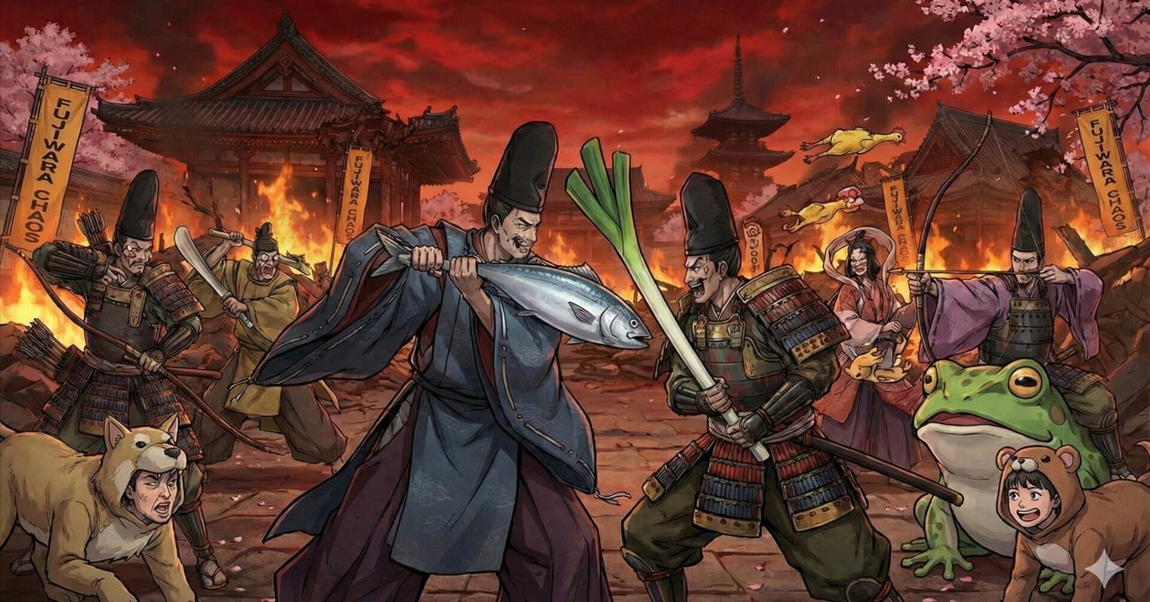 SCENE#22 藤原家、壮絶バトルロワイヤル？！ Fujiwara Clan Battle Royale?! — A Japanese ...