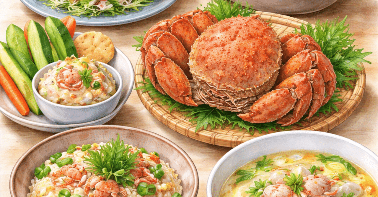 1月のごちそう ケガニで整える忙しい女性のための海の栄養レッスン｜管理栄養士ゆきなべ