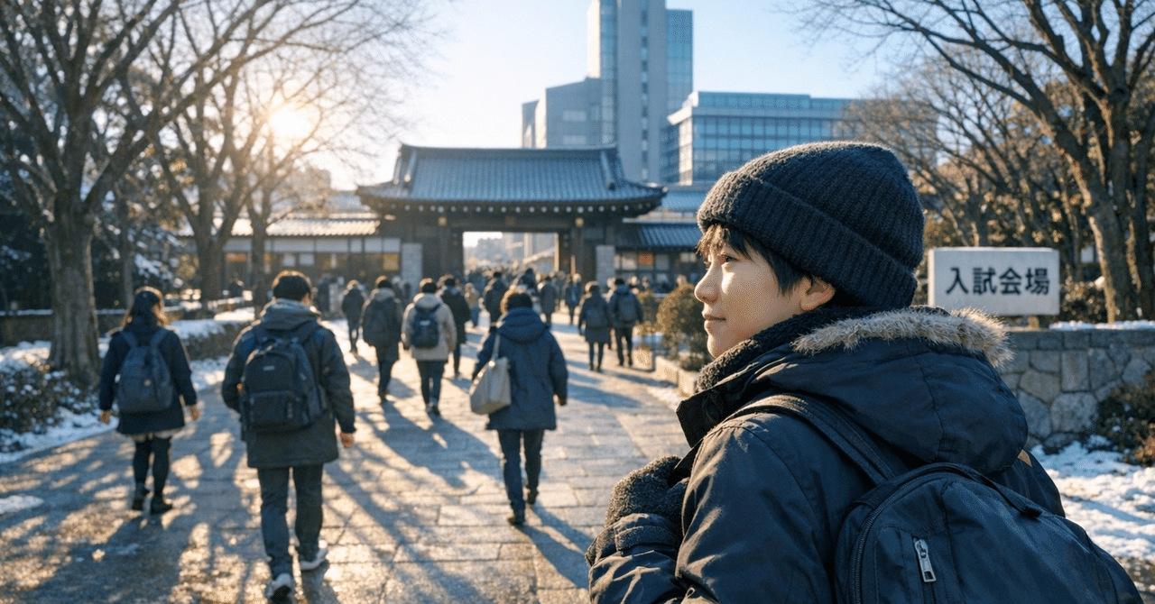 大学入学共通テスト初日を迎え｜Kasahara Satoru