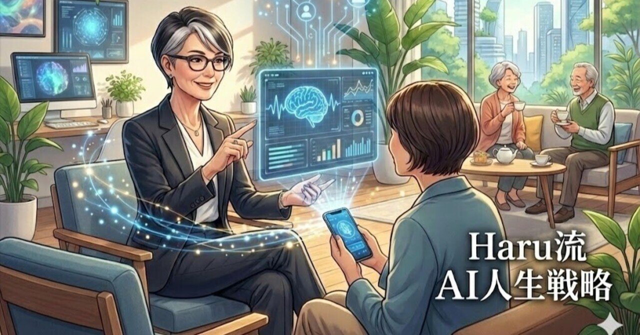 noteはじめました。｜Haru | 元バリキャリシニア×AI