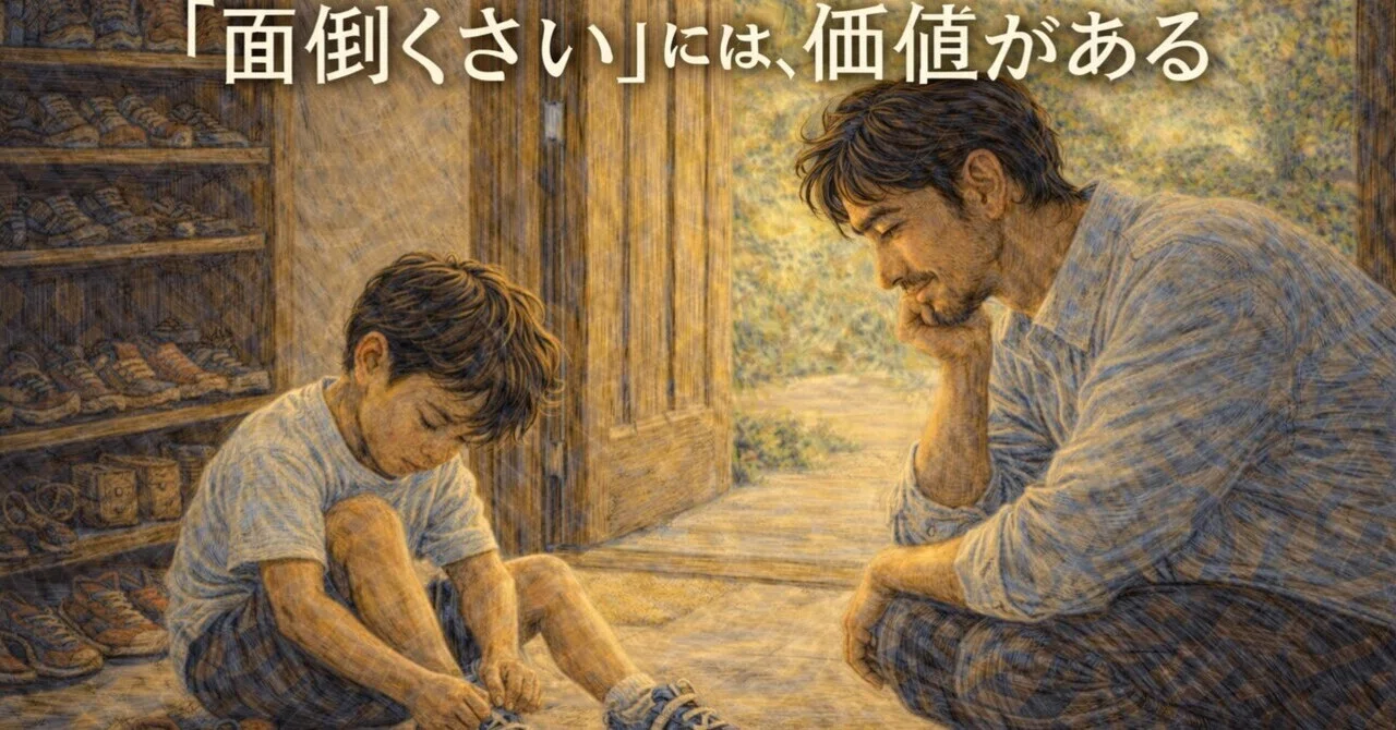 「面倒くさい」には、価値がある｜上田 晃大 / Ueda Akihiro