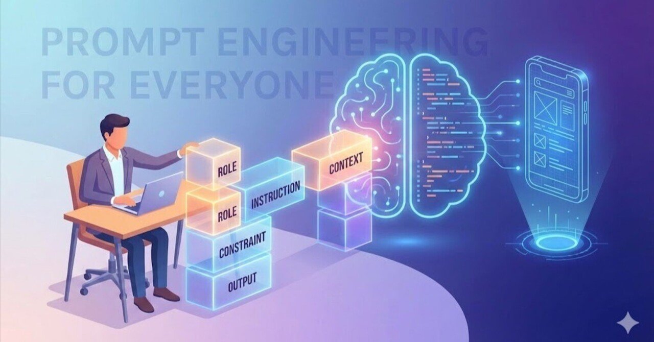 非エンジニアが挑む！生成AIを「意のままに操る」ために学んだプロンプトエンジニアリング入門｜kokonattu