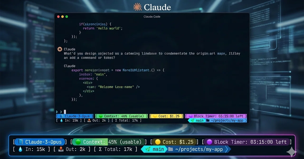 Claude Codeにccstatuslineを導入して使用状況を可視化する方法｜shogaku