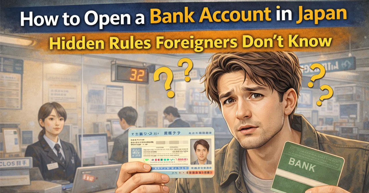 How to Open a Bank Account in Japan (Hidden Rules Foreigners Don’t Know ...