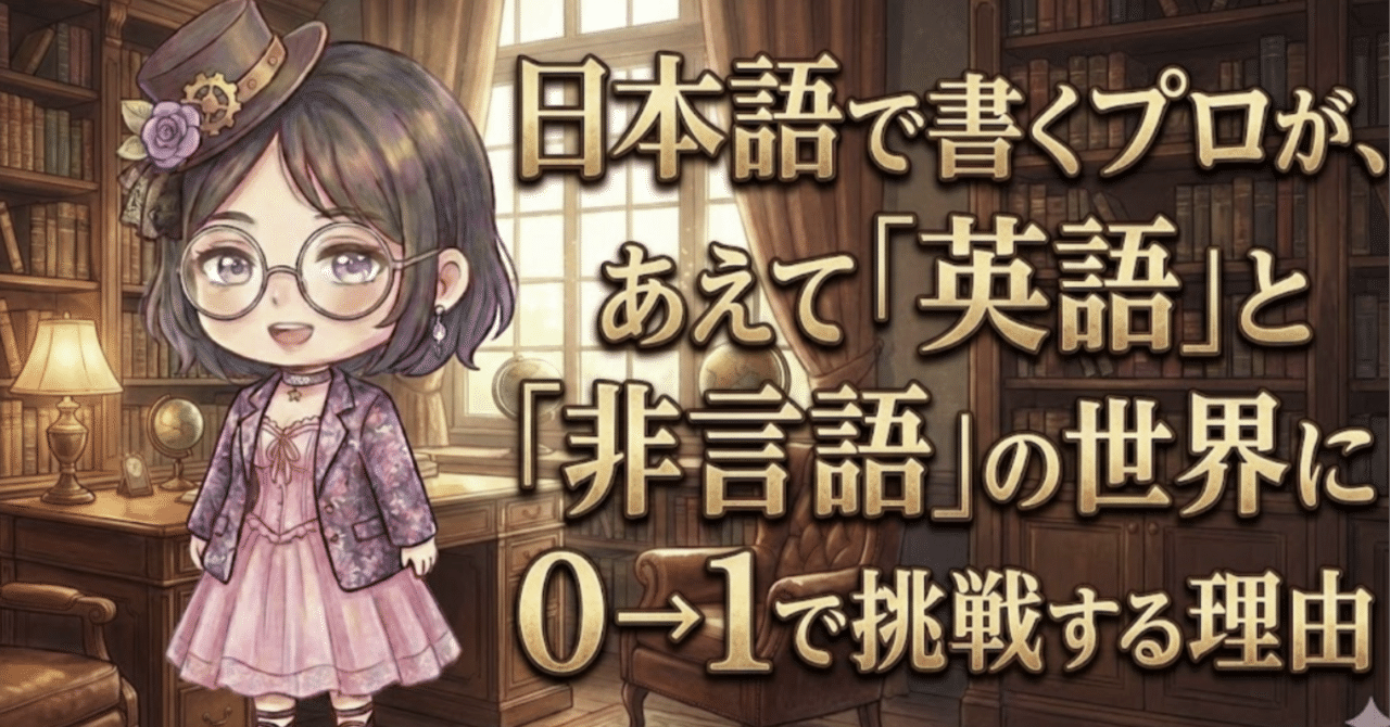 日本語で人のストーリーを描くプロが、あえて「英語」と「非言語」の世界に0→1で挑戦するワケ｜YURI│Writer/Artist
